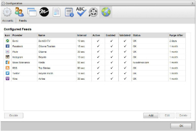 Wire Search-Based Feed Configuration