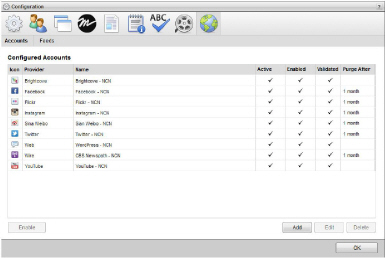YouTube Account Configuration