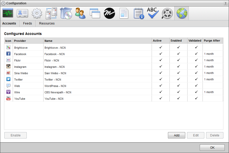 Wire Account Configuration
