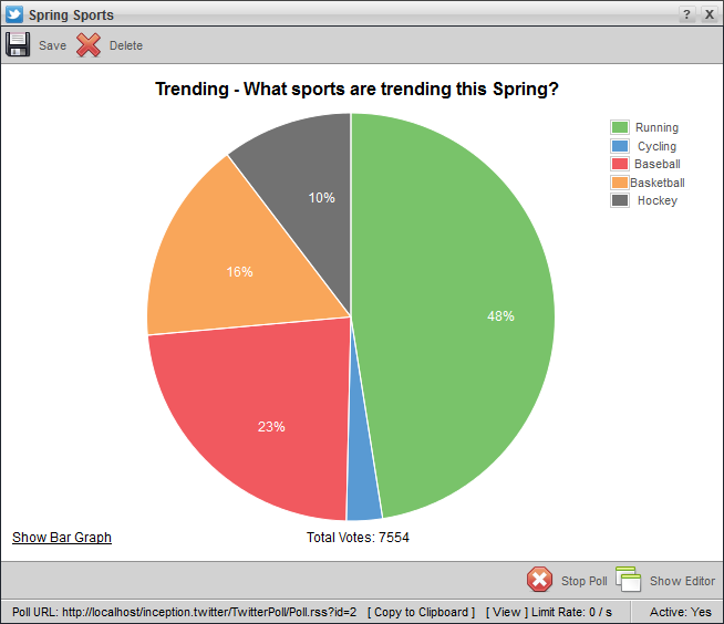 View Social Poll Results