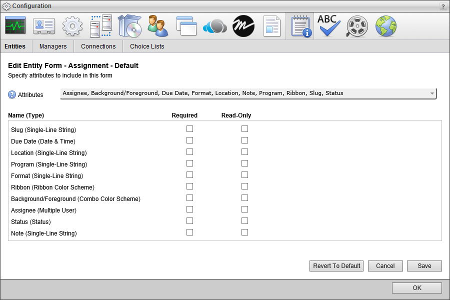 Customize Input Forms