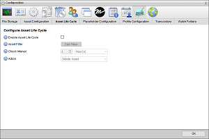 Configure Asset Life Cycle